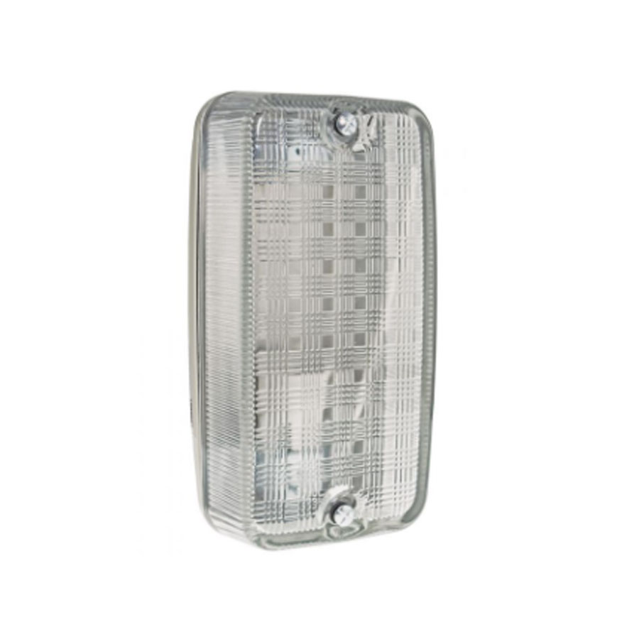 Ansell |A100GC |Aluminium |Bulkhead |Light |With |Glass |Lens |E27 ...