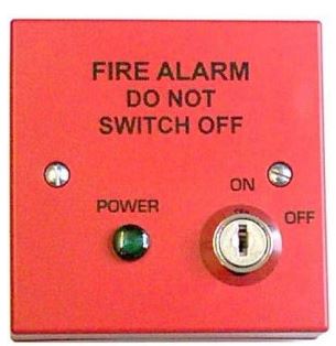 FIRE SPUR RED WITH KEY LOCK AND GREEN LED | Powerpoint Electrics Limited