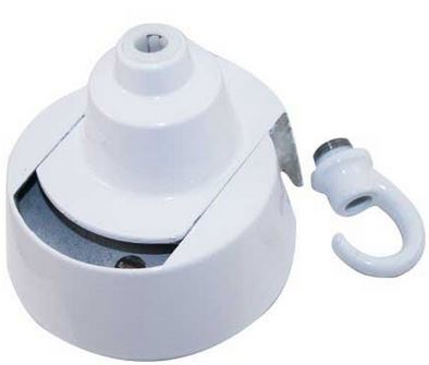 Maestro |Plug |In |Ceiling |Rose |White | Powerpoint Electrics Limited